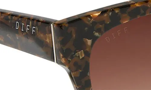 DIFF Ariana 54mm Gradient Square Sunglasses