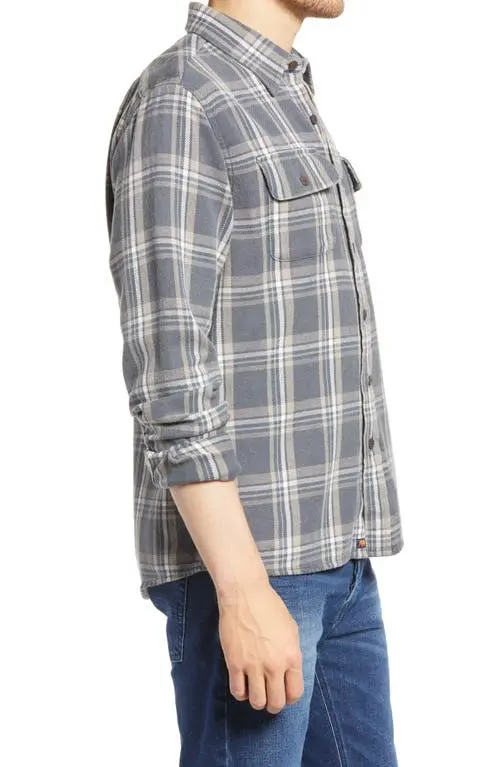 THE NORMAL BRAND Mountain Regular Fit Flannel Button-up Shirt