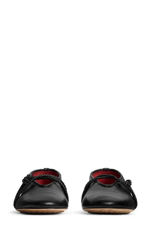 Bottega Veneta Lucia Mary Jane Ballerina Flat