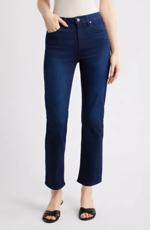 Paige Cindy High-waist Crop Straight-leg Jeans