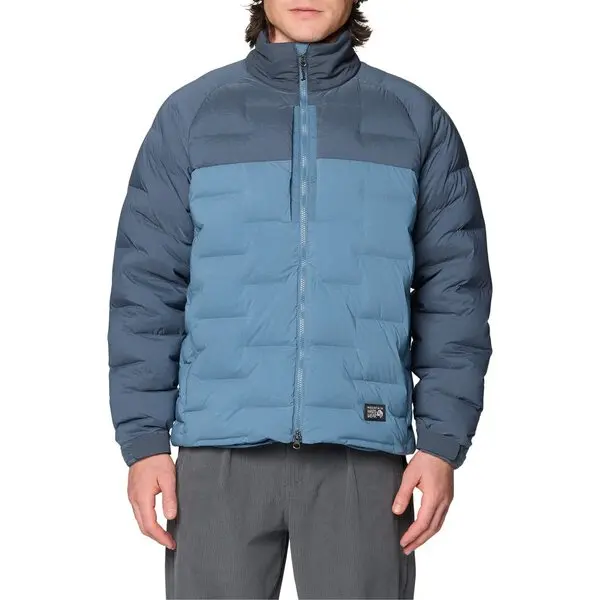 Mountain Hardwear Stretchdown Big Baffle 700 Fill Power Down Jacket - Adriatic Blue/moon Blue