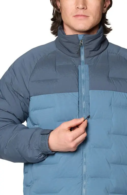 Mountain Hardwear Stretchdown Big Baffle 700 Fill Power Down Jacket - Adriatic Blue/moon Blue