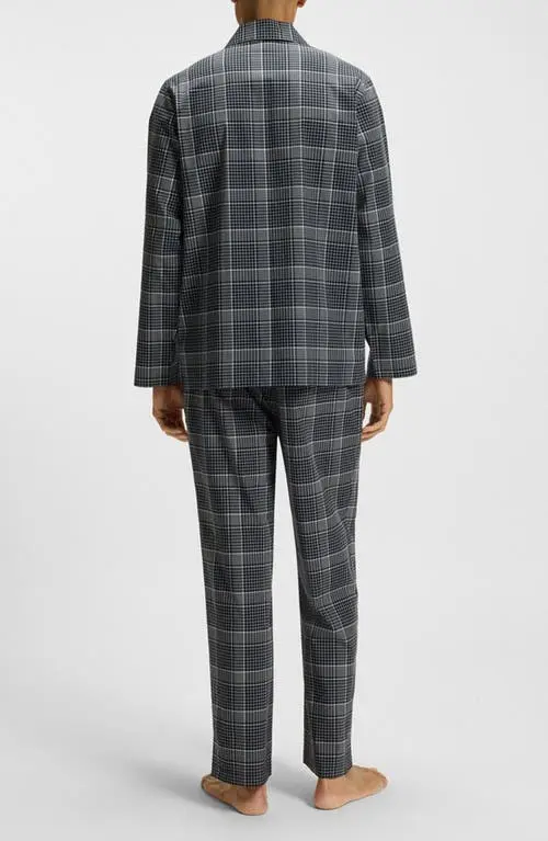 BOSS Chris Plaid Flannel Pajama Set