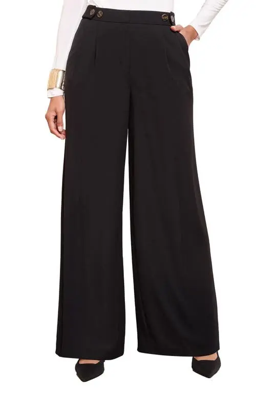 FRIENDS LIKE THESE High-waisted Wide-leg Trousers