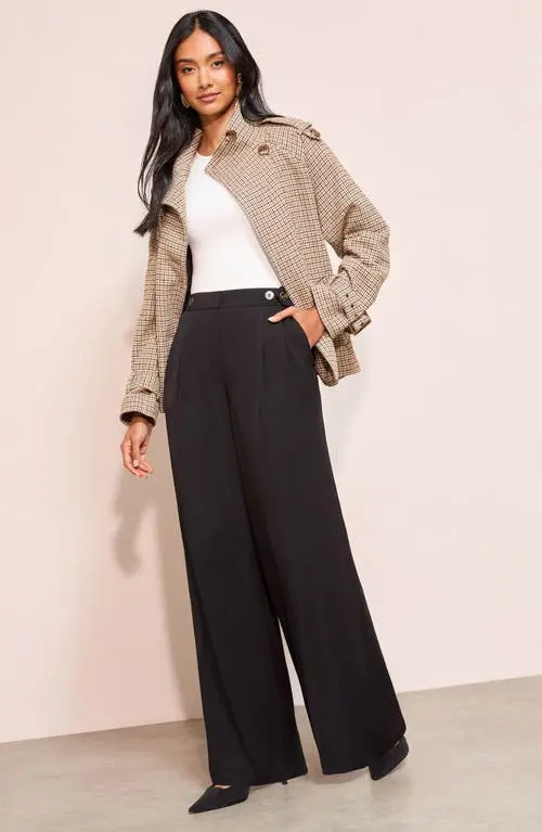 FRIENDS LIKE THESE High-waisted Wide-leg Trousers