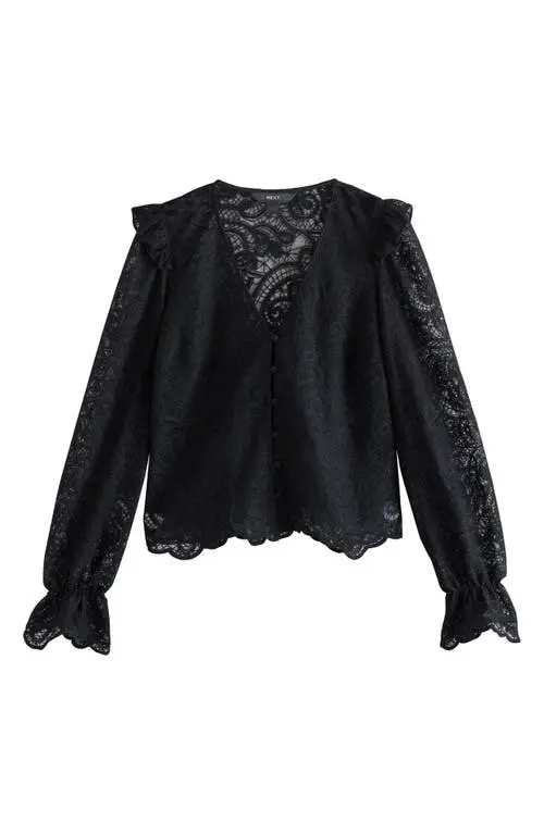 NEXT Long Sleeve Lace Top