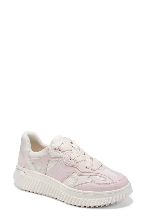 Dkny Lachele Platform Sneakers - Soft White/light Pink