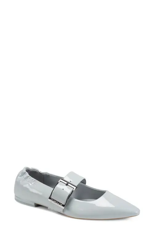 Dkny Cormic Mary Jane Pointed Toe Flat - Storm Grey