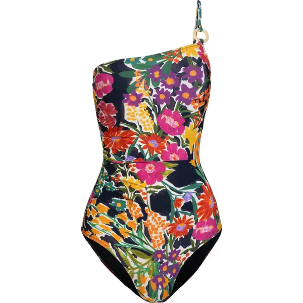 CHANGE OF SCENERY Kara One-shoulder One-piece Swimsuit - Gardenia