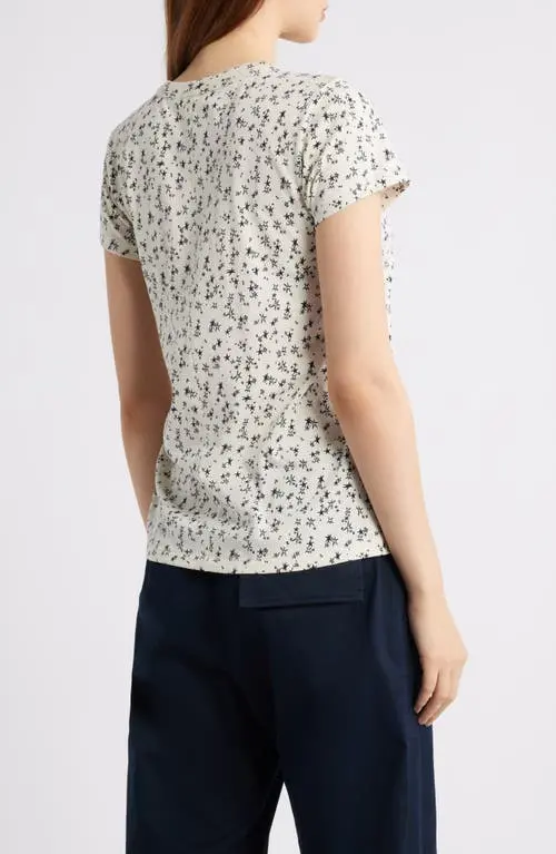 Rag & Bone All Over Stars T-shirt - Ivory Multi