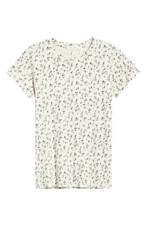 Rag & Bone All Over Stars T-shirt - Ivory Multi
