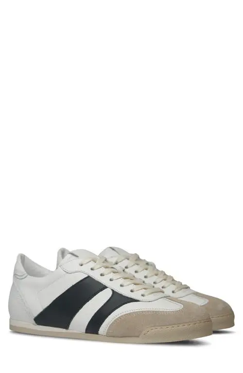 COLLEGIUM Pista Low-top Sneakers - White/black Leather