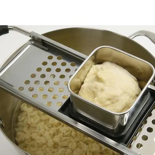 NORPRO Stainless Steel Spaetzle Maker With Non-slip Handle