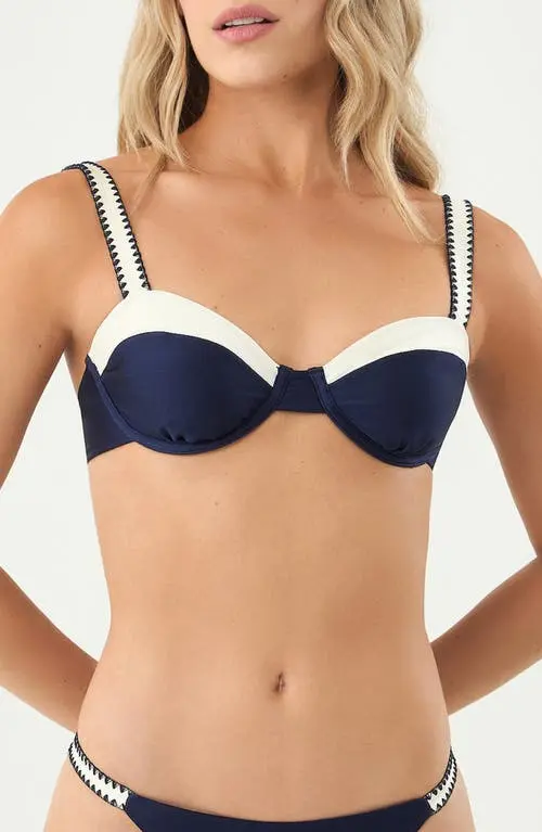 BOAMAR Beth Bikini Top - Blue