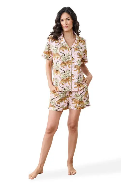 PRINTFRESH Short Pj Set - Blush