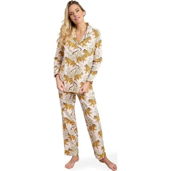 PRINTFRESH Long Pj Set - Blush