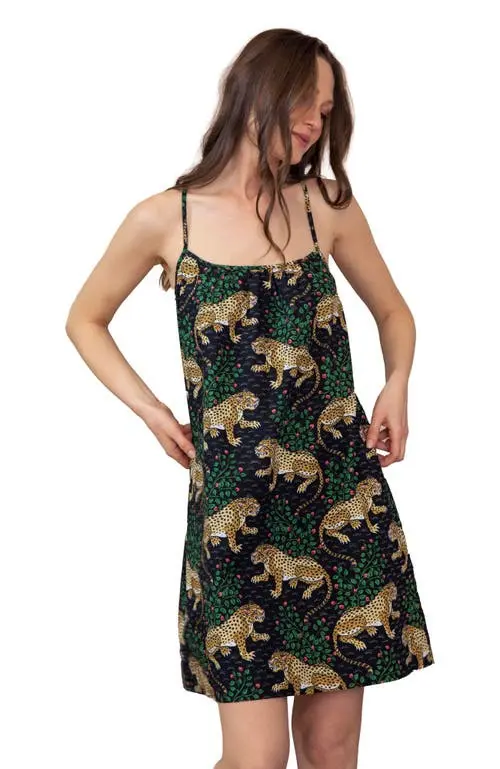 PRINTFRESH Cami Nightgown - Ink