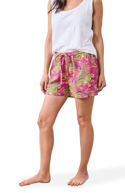 PRINTFRESH Pj Shorts - Hot Pink