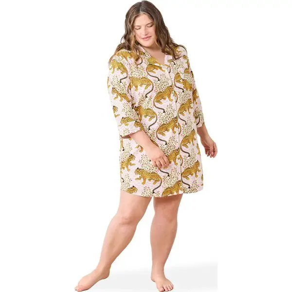 PRINTFRESH Sleep Shirt - Blush