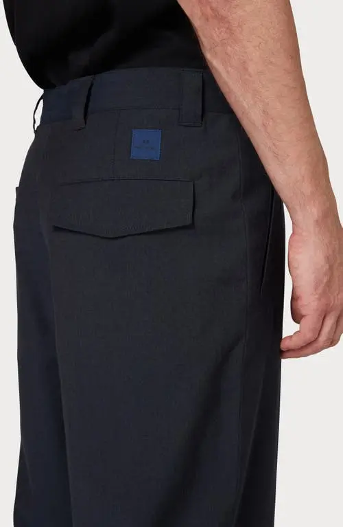 Paul Smith Relaxed Fit Wool & Cotton Workwear Chinos