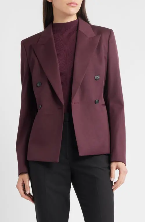 BOSS Jiamia Virgin Wool Double-breasted Blazer