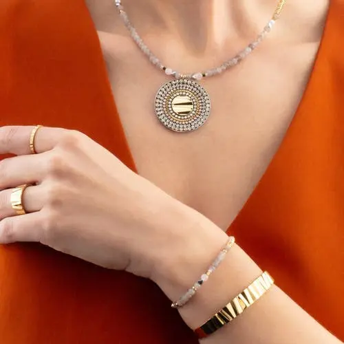 COEUR DE LION Modern Future Amulet Necklace