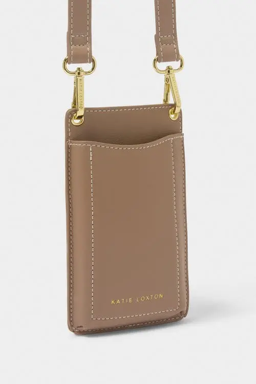 KATIE LOXTON Perri Cell Bag - Mocha