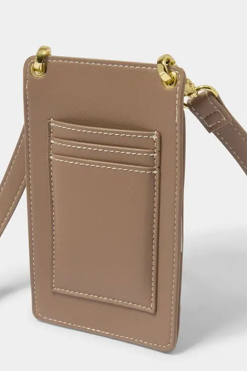 KATIE LOXTON Perri Cell Bag - Mocha