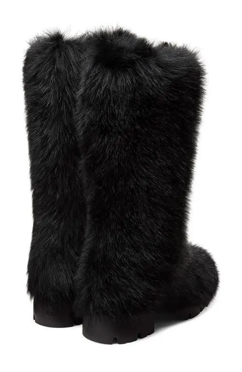 STUART WEITZMAN Hudson Genuine Shearling Boots