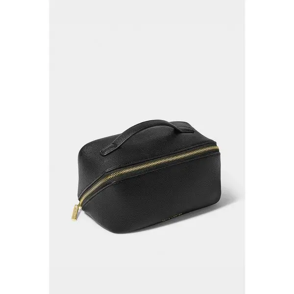 KATIE LOXTON Medium Make Up And Toiletry Bag - Black
