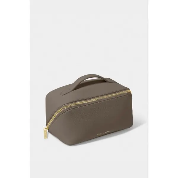 KATIE LOXTON Medium Make Up And Toiletry Bag - Mink