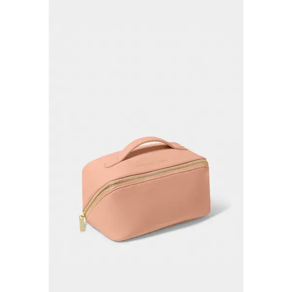 KATIE LOXTON Medium Make Up And Toiletry Bag - Peony Blush