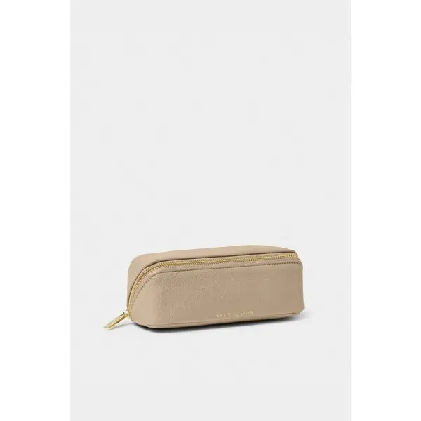 KATIE LOXTON Small Make Up And Toiletry Bag - Light Taupe