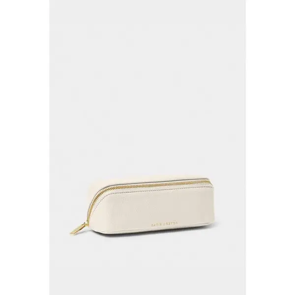 KATIE LOXTON Small Make Up And Toiletry Bag - Off-white