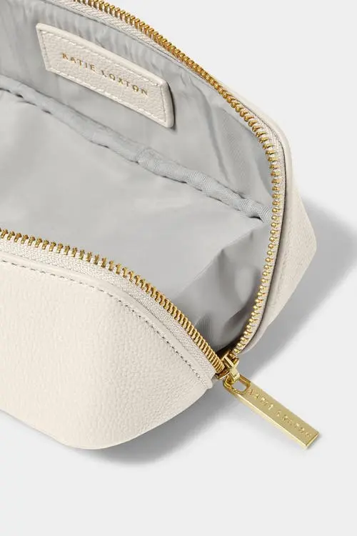 KATIE LOXTON Small Make Up And Toiletry Bag - Off-white