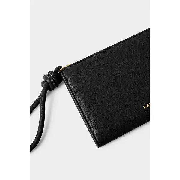 KATIE LOXTON Asha Fold-out Wristlet - Black