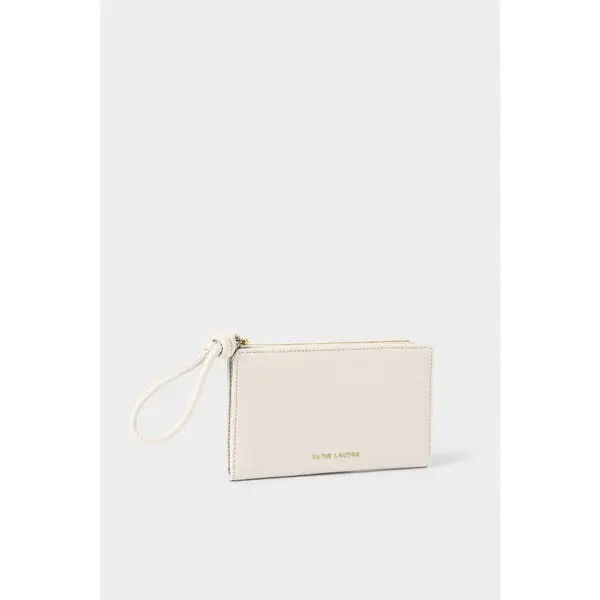 KATIE LOXTON Asha Fold-out Wristlet - Off-white