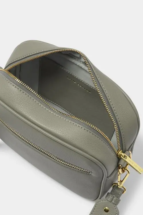 KATIE LOXTON Hallie Crossbody Bag - Graphite Green