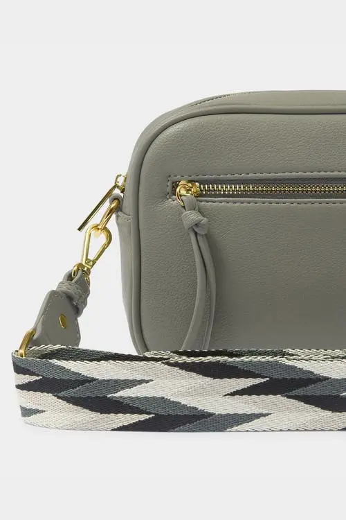 KATIE LOXTON Hallie Crossbody Bag - Graphite Green