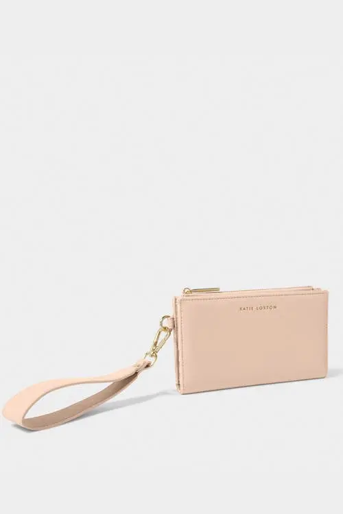 KATIE LOXTON Zana Wristlet Wallet - Nude Pink