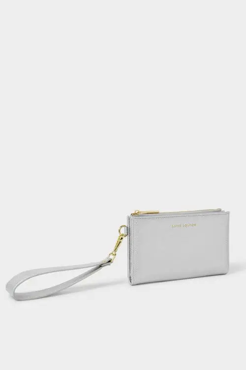 KATIE LOXTON Zana Wristlet Wallet - Silver