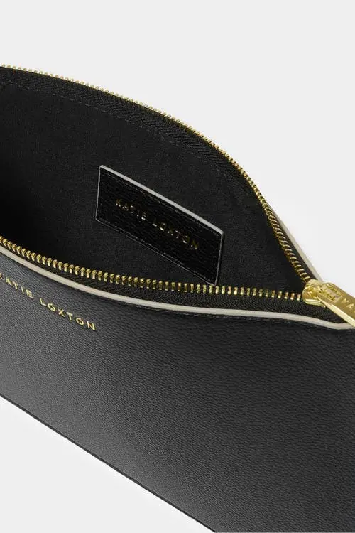 KATIE LOXTON Marni Wristlet Pouch - Black