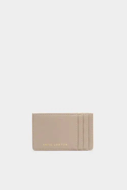KATIE LOXTON Laila Card Holder - Light Taupe