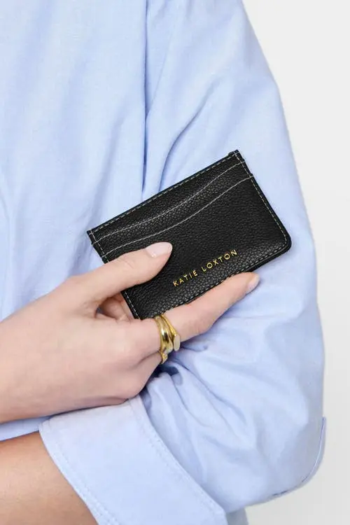 KATIE LOXTON Perri Card Holder - Black