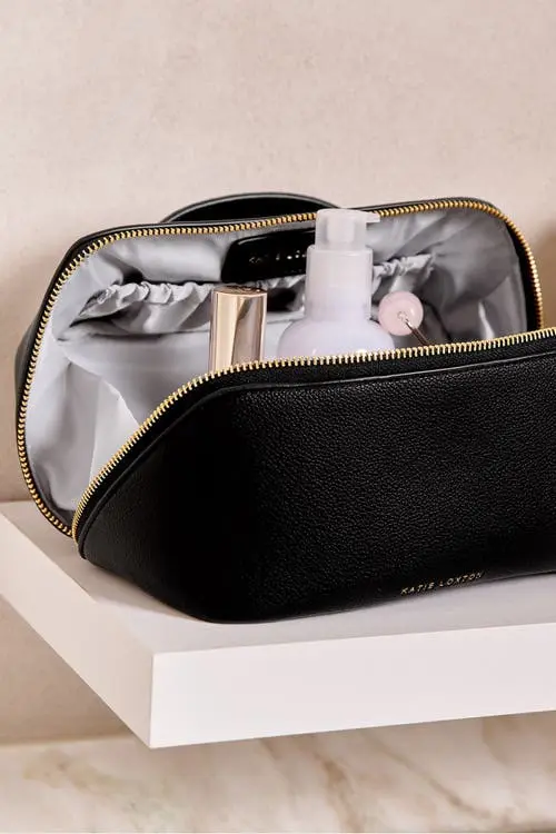 KATIE LOXTON Large Makeup And Toiletry Bag - Black