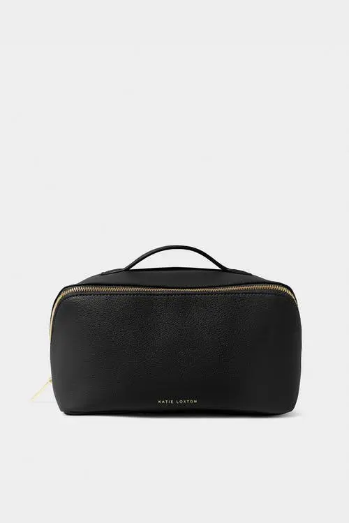 KATIE LOXTON Large Makeup And Toiletry Bag - Black