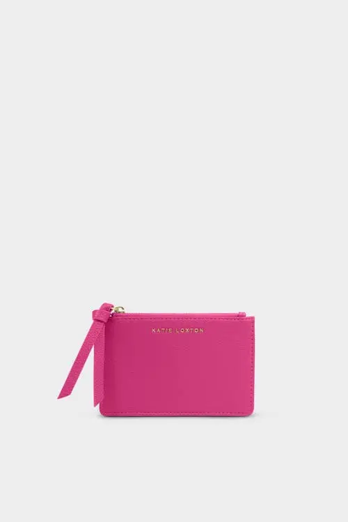 KATIE LOXTON Hallie Coin And Card Holder - Fushia