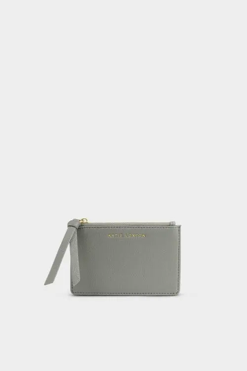 KATIE LOXTON Hallie Coin And Card Holder - Graphite Green