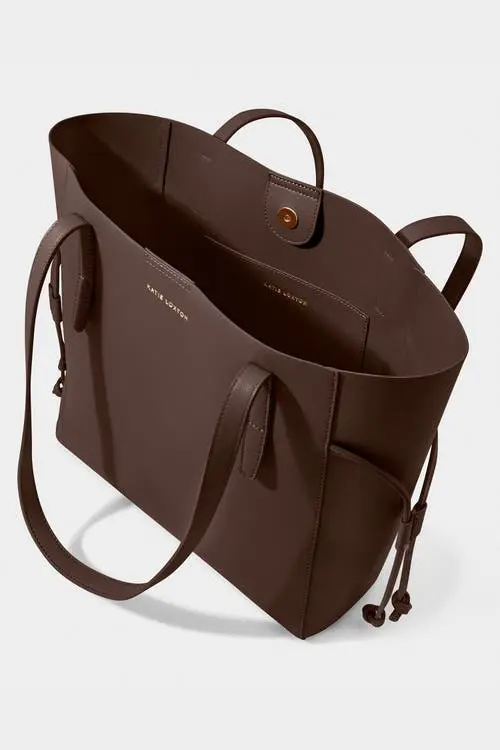 KATIE LOXTON Ashley Tote Bag - Chocolate
