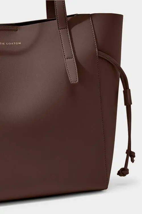 KATIE LOXTON Ashley Tote Bag - Chocolate